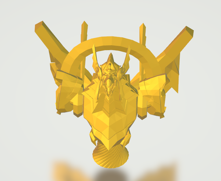 Free STL file Yugioh - Winged Dragon of Ra・Model to download and 3D ...