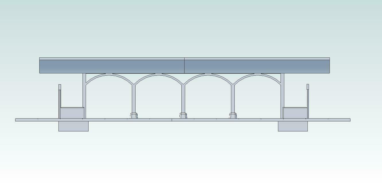 STL file Model Railraod Platform Scale HO 1:87 🚆・3D printable model to ...