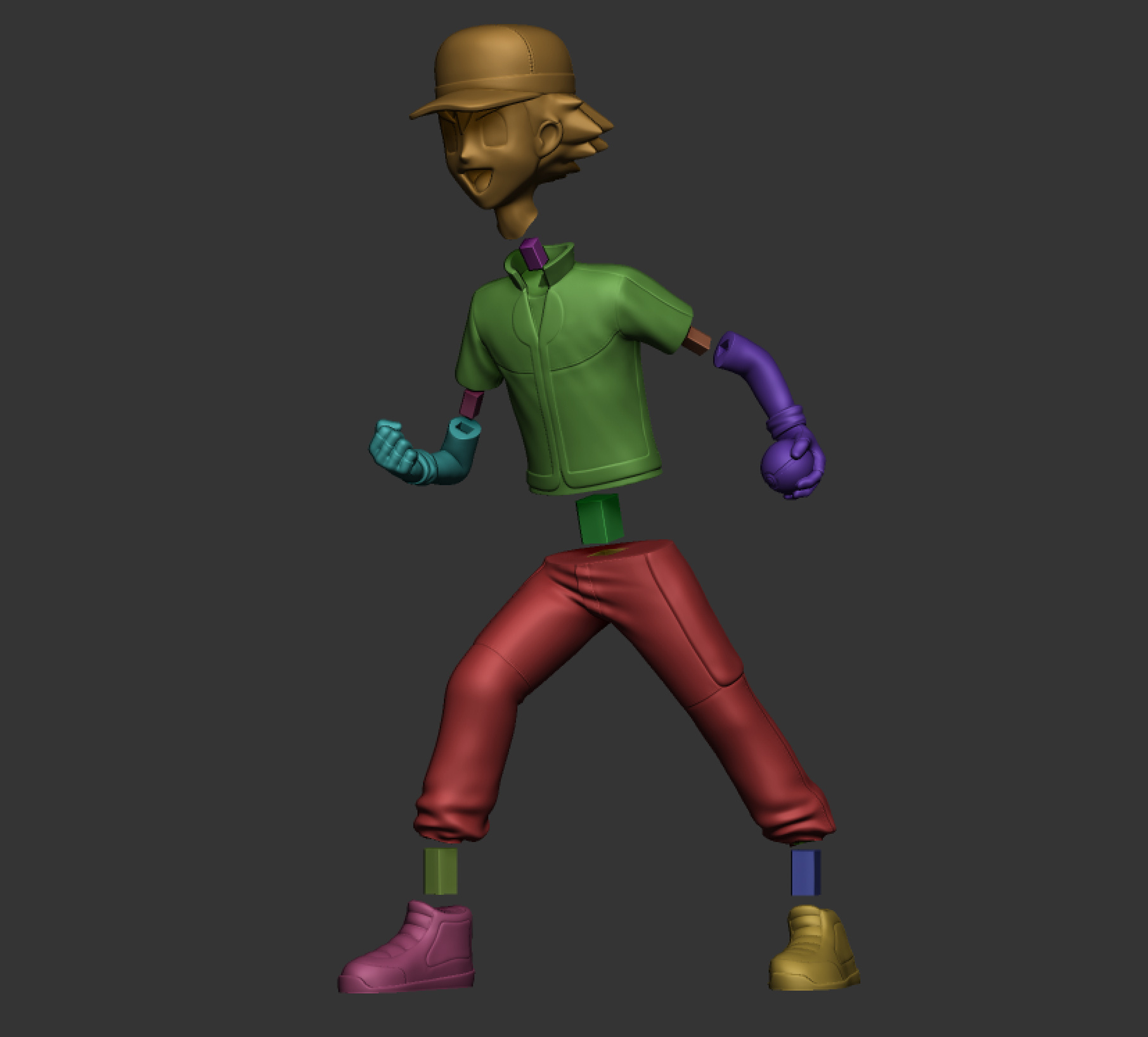 3D file Pokémon - Ash Ketchum・3D printing design to download・Cults