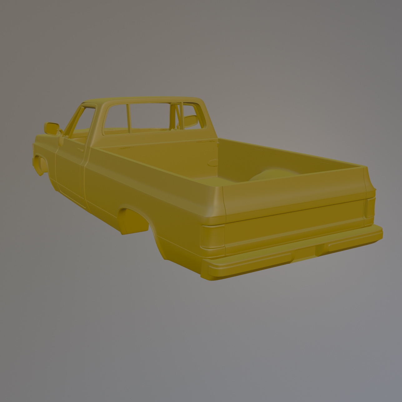 STL file '73 Chevrolet C/K 20・3D printer design to download・Cults