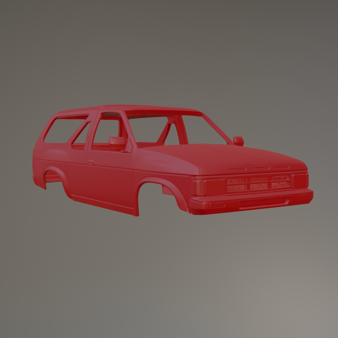 STL file '87 Nissan Pathfinder/ Terrano Printable Model・3D printer ...