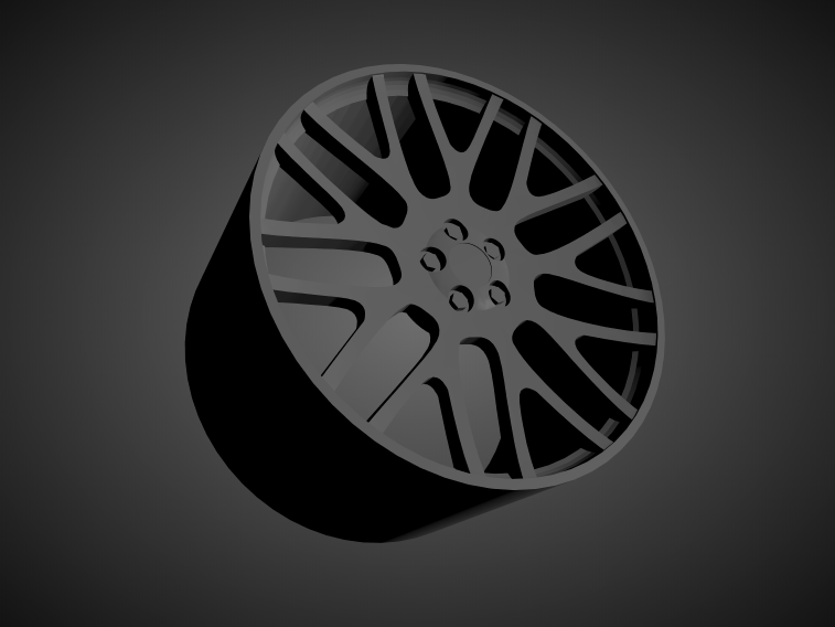 3D file Forgiato Freddo SCALABLE AND PRINTABLE RIMS・3D printing idea to ...