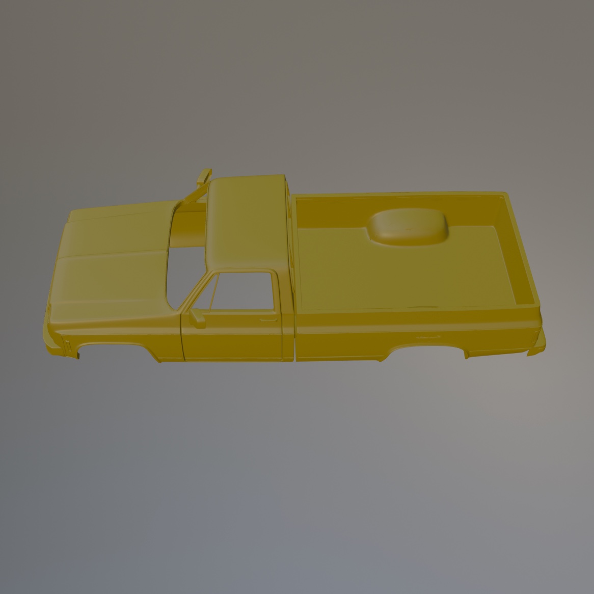 STL file '73 Chevrolet C/K 20・3D printer design to download・Cults