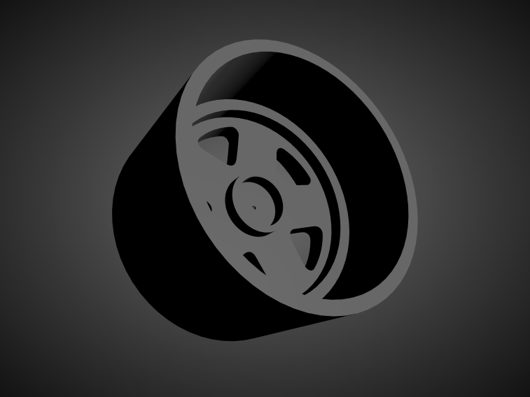 3D file Mugen M5 SCALABLE AND PRINTABLE RIMS・3D printing template to ...