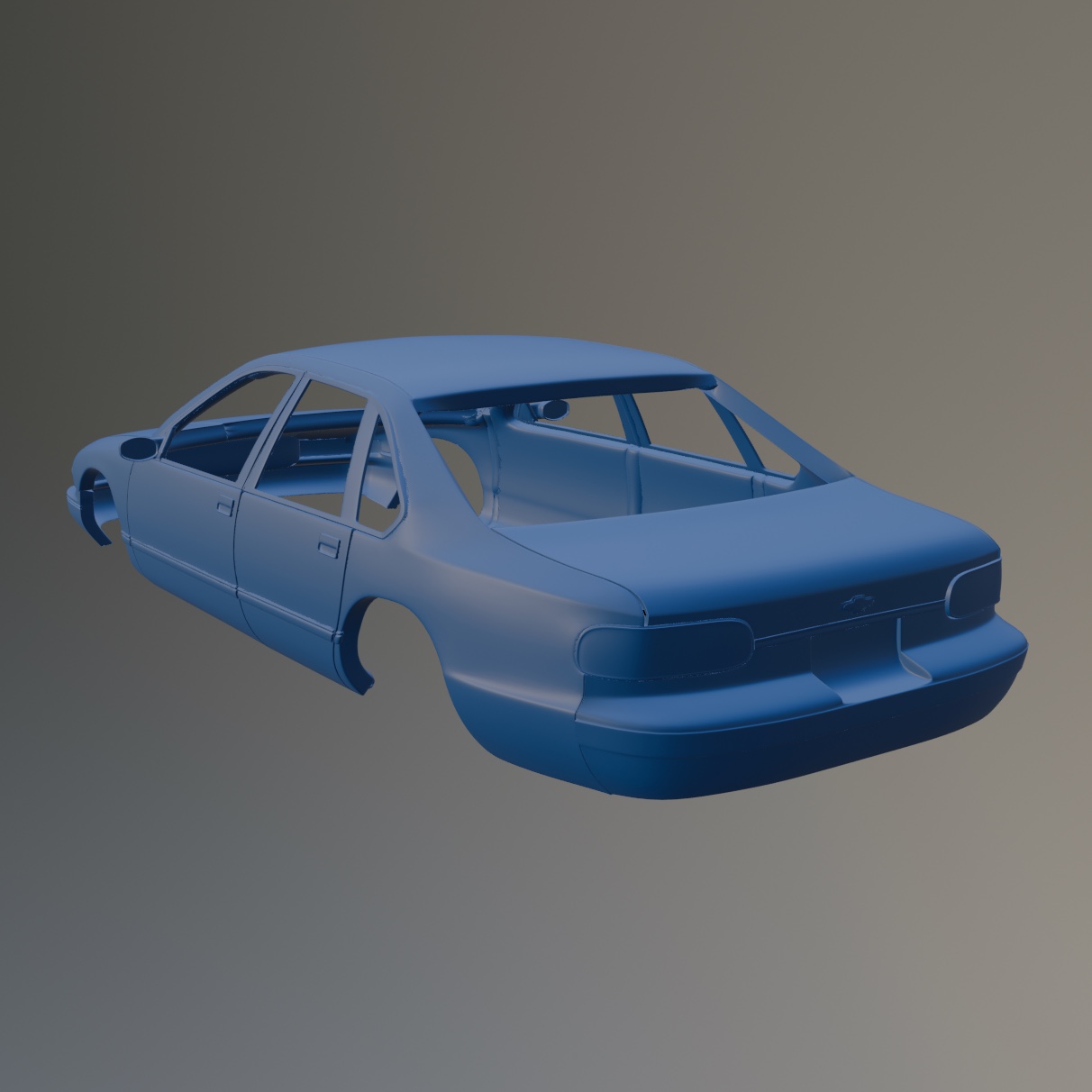 Файл STL '93 Chevrolet Caprice Classic печатная модель 🚙・Модель 3D ...