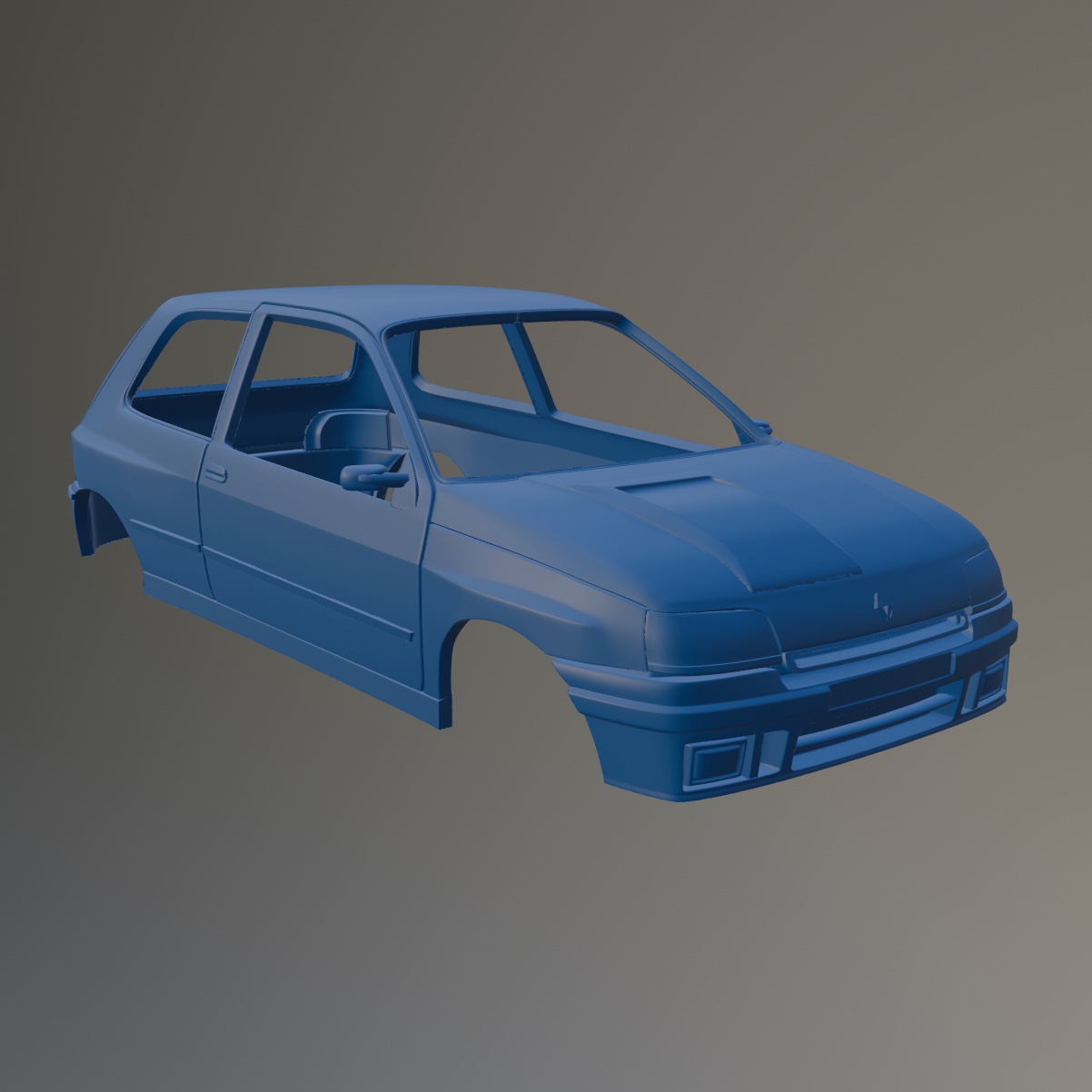 Fichier STL Modèle imprimable de Renault Clio Williams 👽・Design pour ...