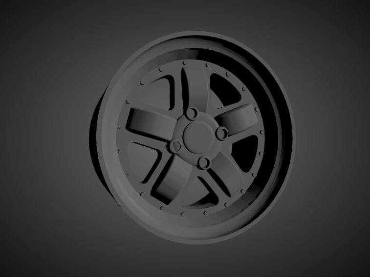 3D file Mugen M5 SCALABLE AND PRINTABLE RIMS・3D printing template to ...