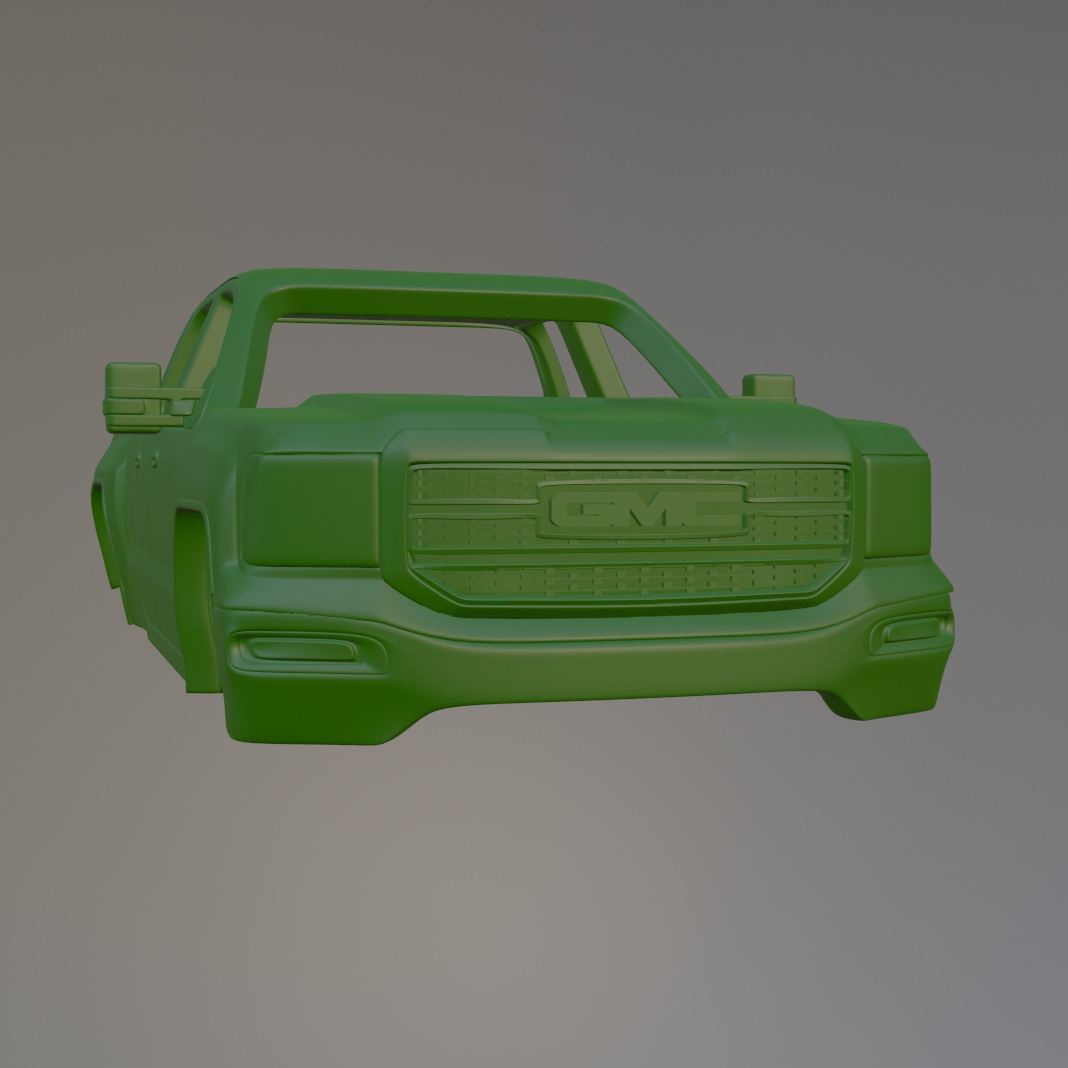 STL file 18 GMC Sierra 1500 Denali Printable Car Body・3D printable ...