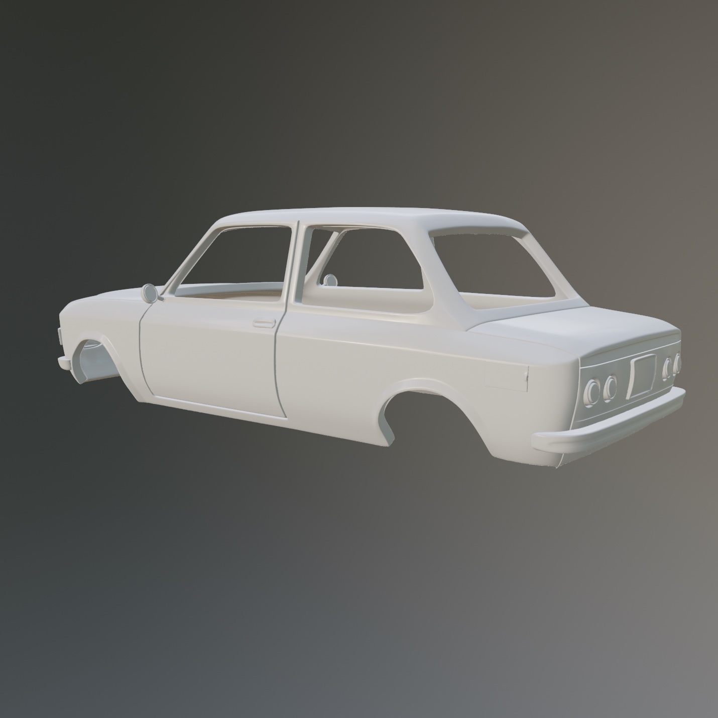 STL 文件 Fiat 128 Rally Printable Model 🚗・可下载 3D 打印模型・Cults
