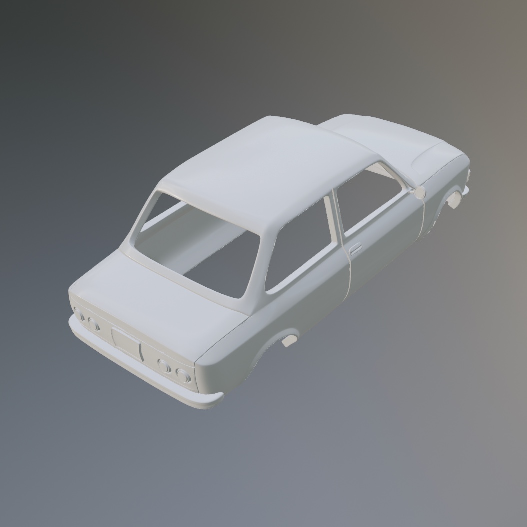 STL 文件 Fiat 128 Rally Printable Model 🚗・可下载 3D 打印模型・Cults