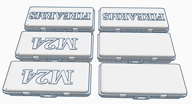 STL file WEAPON CASE TRAXXAS UDR 🔫・3D printer design to download・Cults