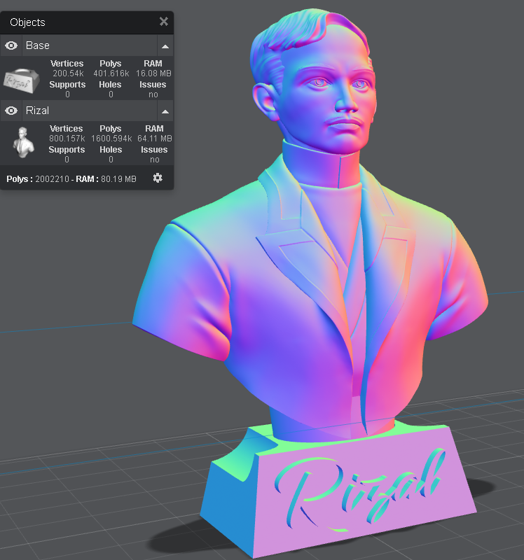 STL file José Protasio Rizal 🗿・3D printer model to download・Cults