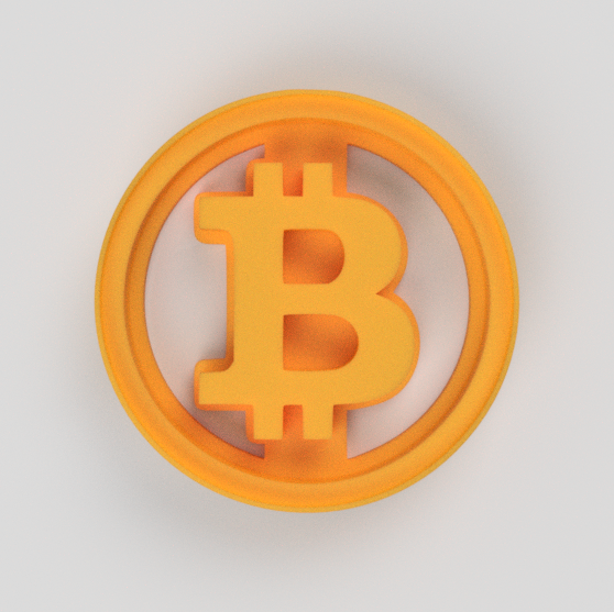 STL file bitcoin cookie cutter・3D printable model to download・Cults