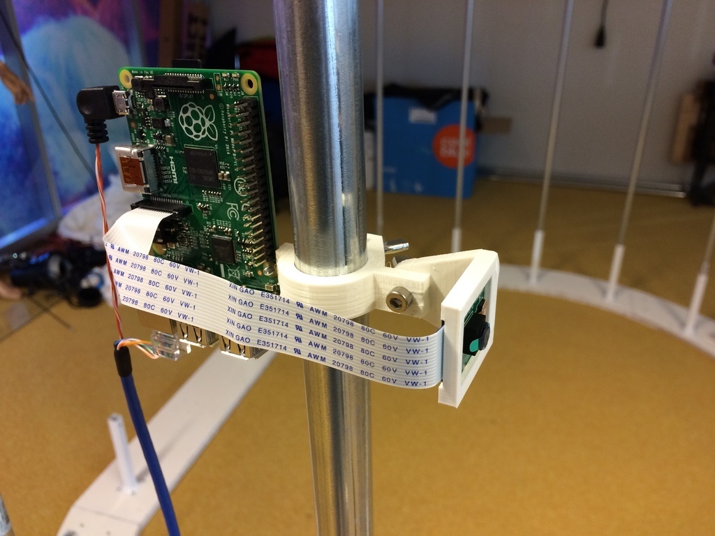 Free 3D file pi3Dscan - Camera frame・Template to download and 3D print ...