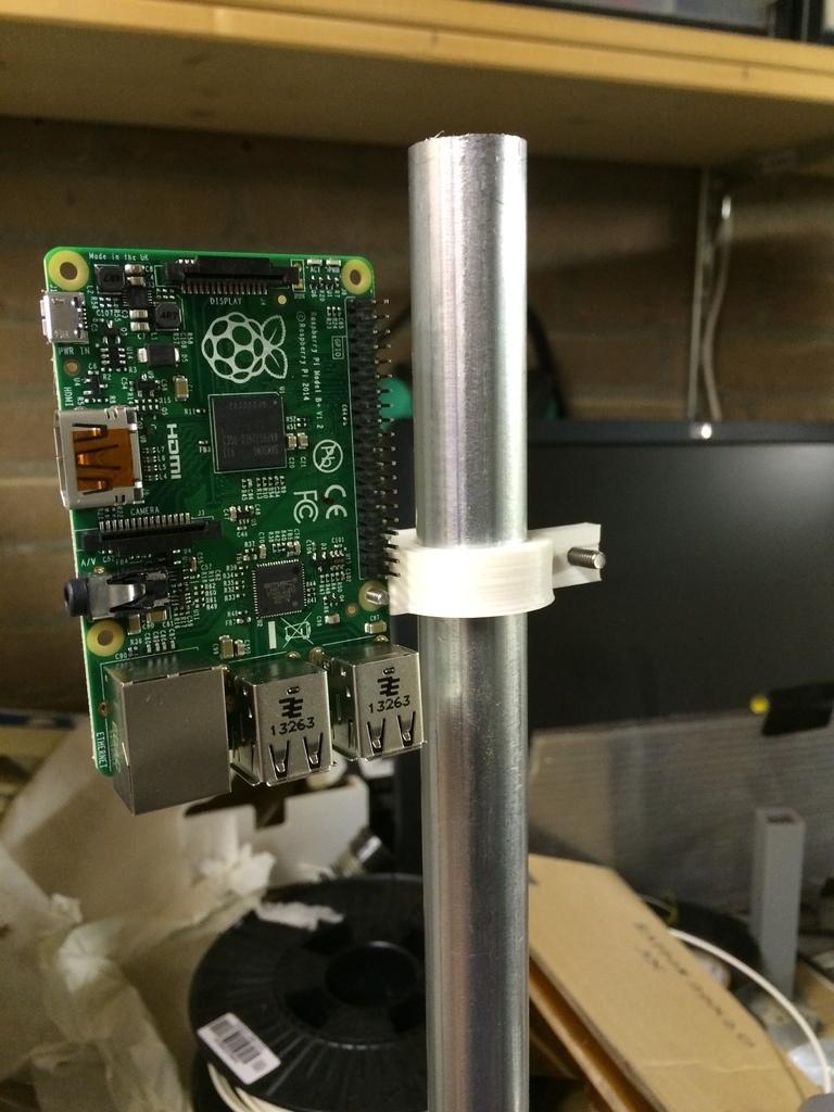 Free 3D file pi3Dscan - raspberry pi mounting bracket・3D printing ...