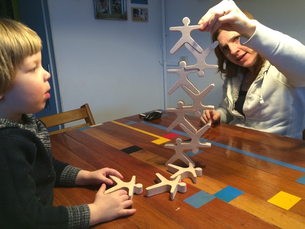 Free 3D file Stackable people・3D printer model to download・Cults