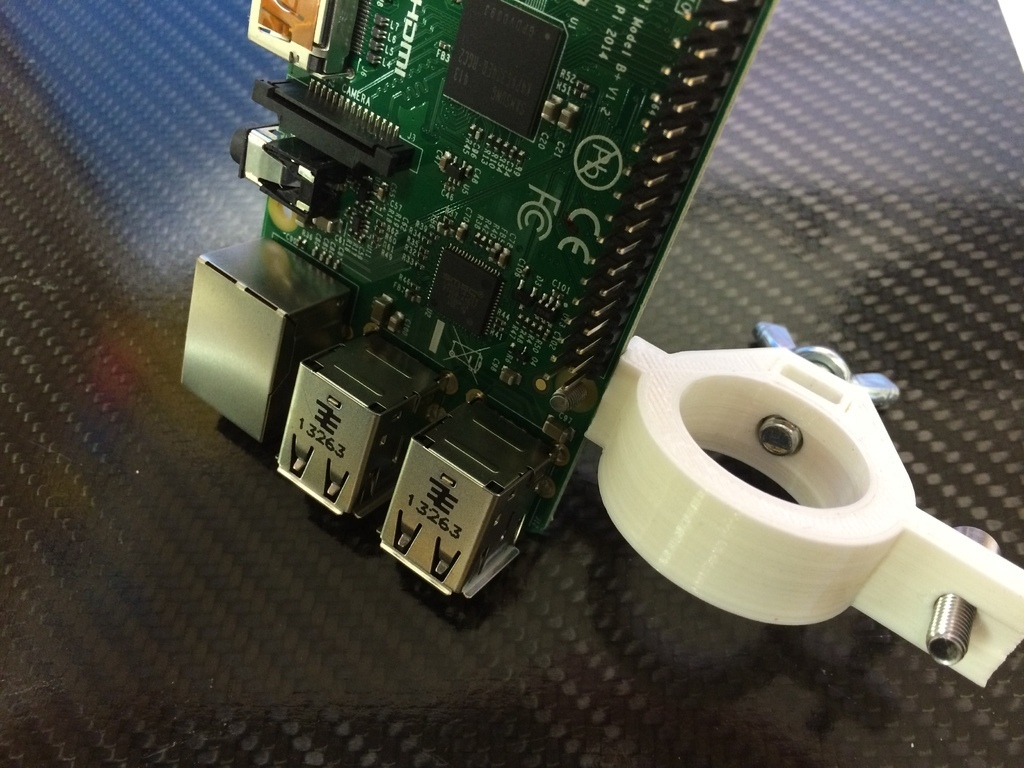 Archivo 3D gratis pi3Dscan - soporte de montaje para raspberry pi・Modelo de impresión 3D para ...