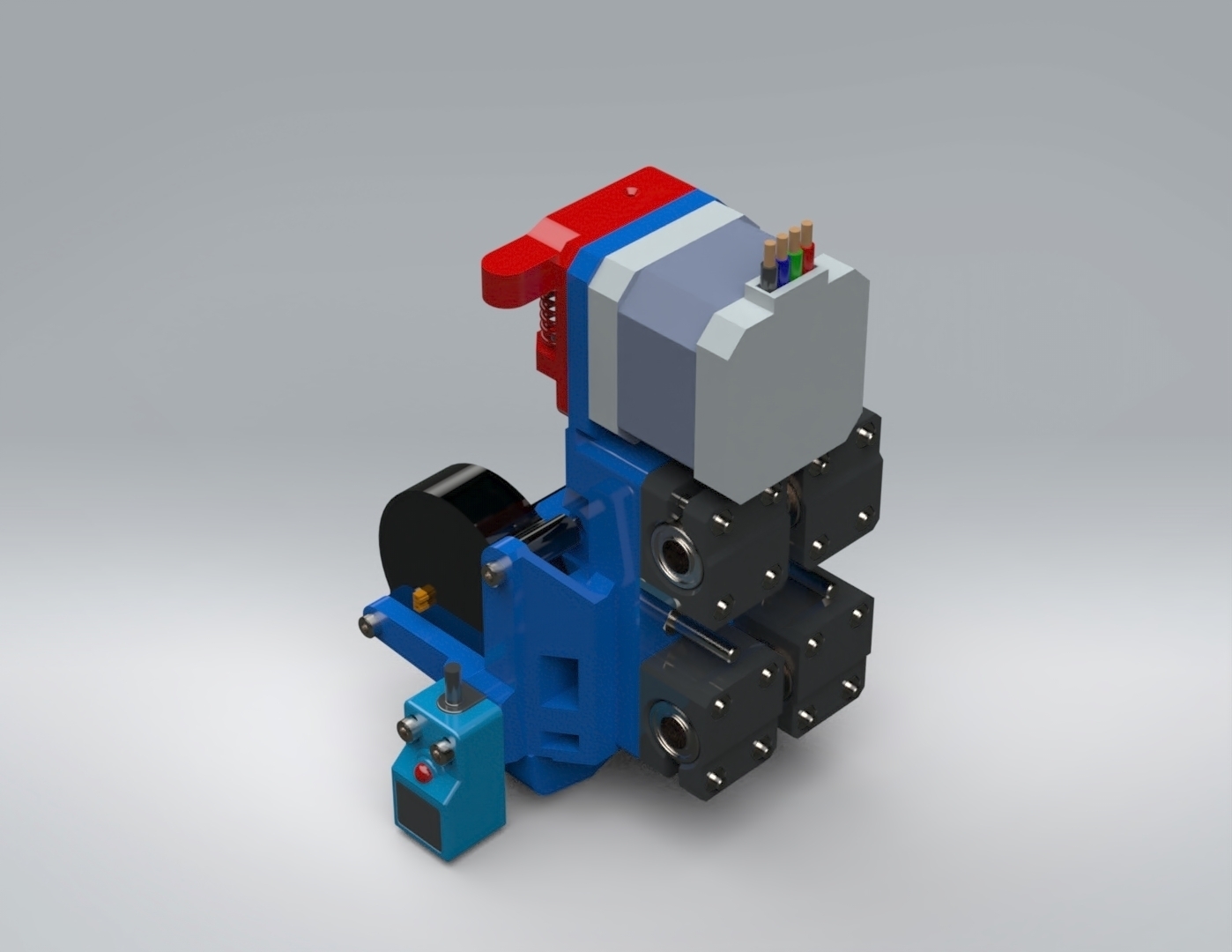 Fichier 3D Extrudeuse à entraînement direct magnétique (E3D V6)・Objet ...