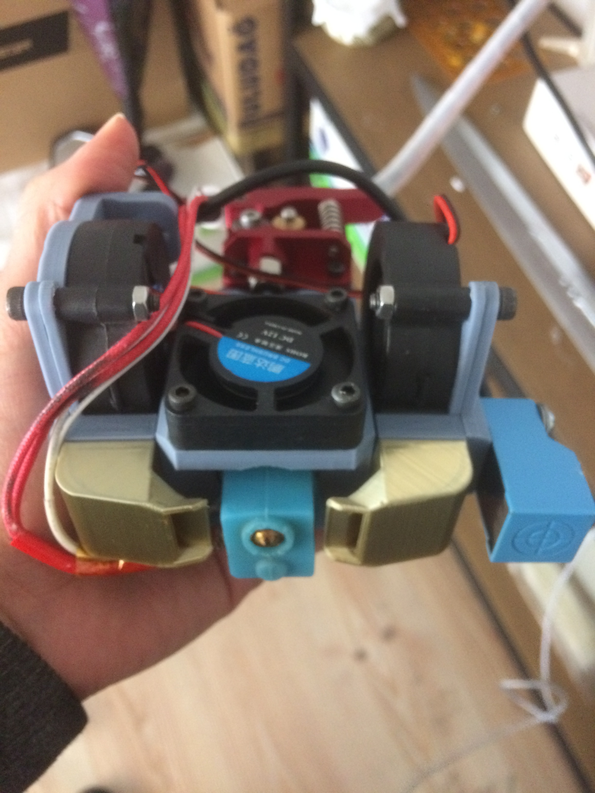 3D file Magnetic Direct Drive Extruder (E3D V6)・3D printer design to ...