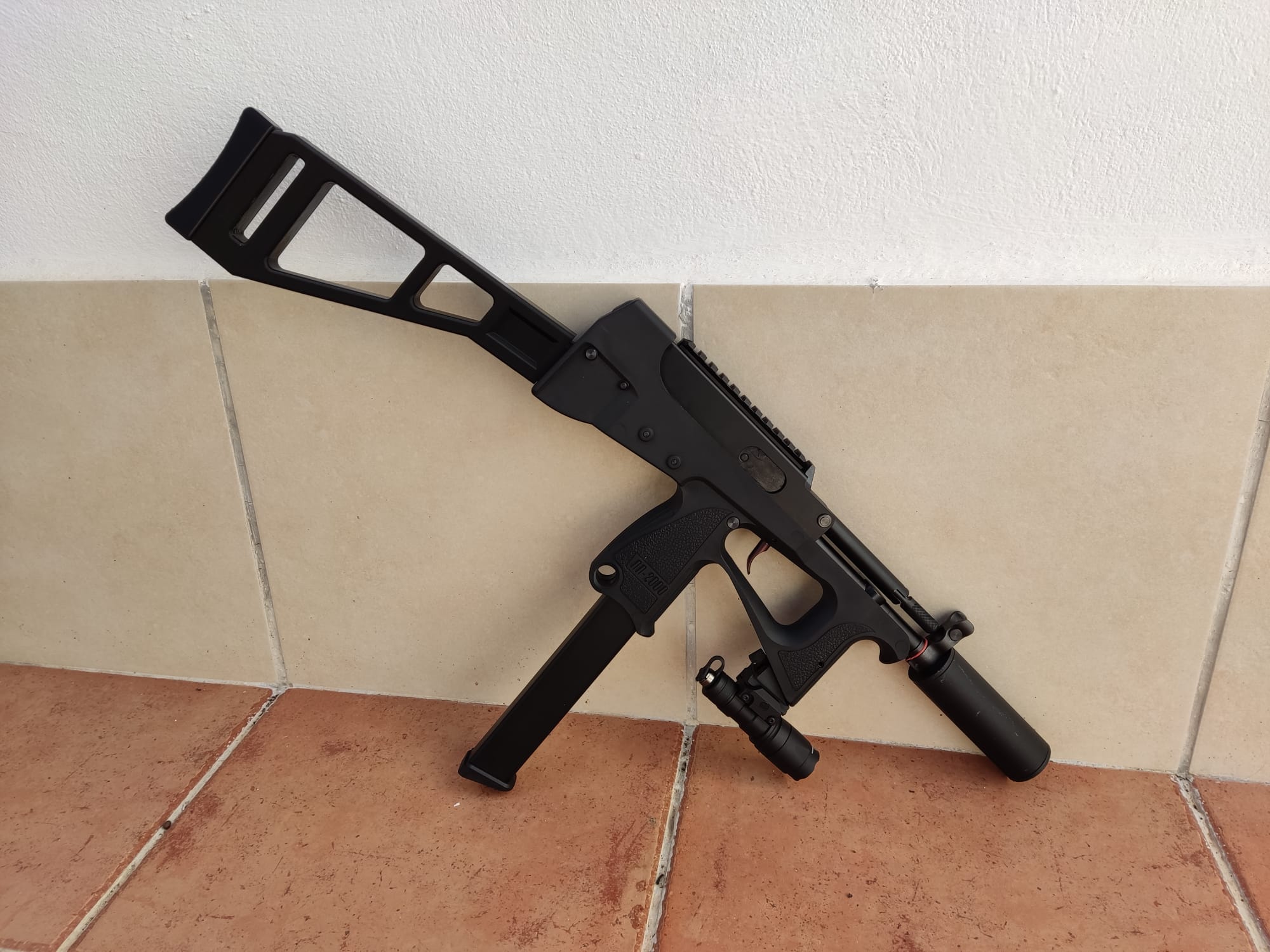 STL file Stock pp2000 ( pp-2k modify) gbb airsoft・3D print model to ...