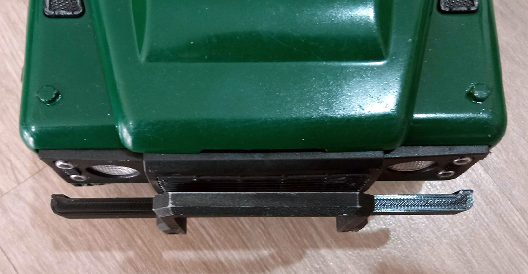 STL file MN D90 Bumper・3D printer model to download・Cults