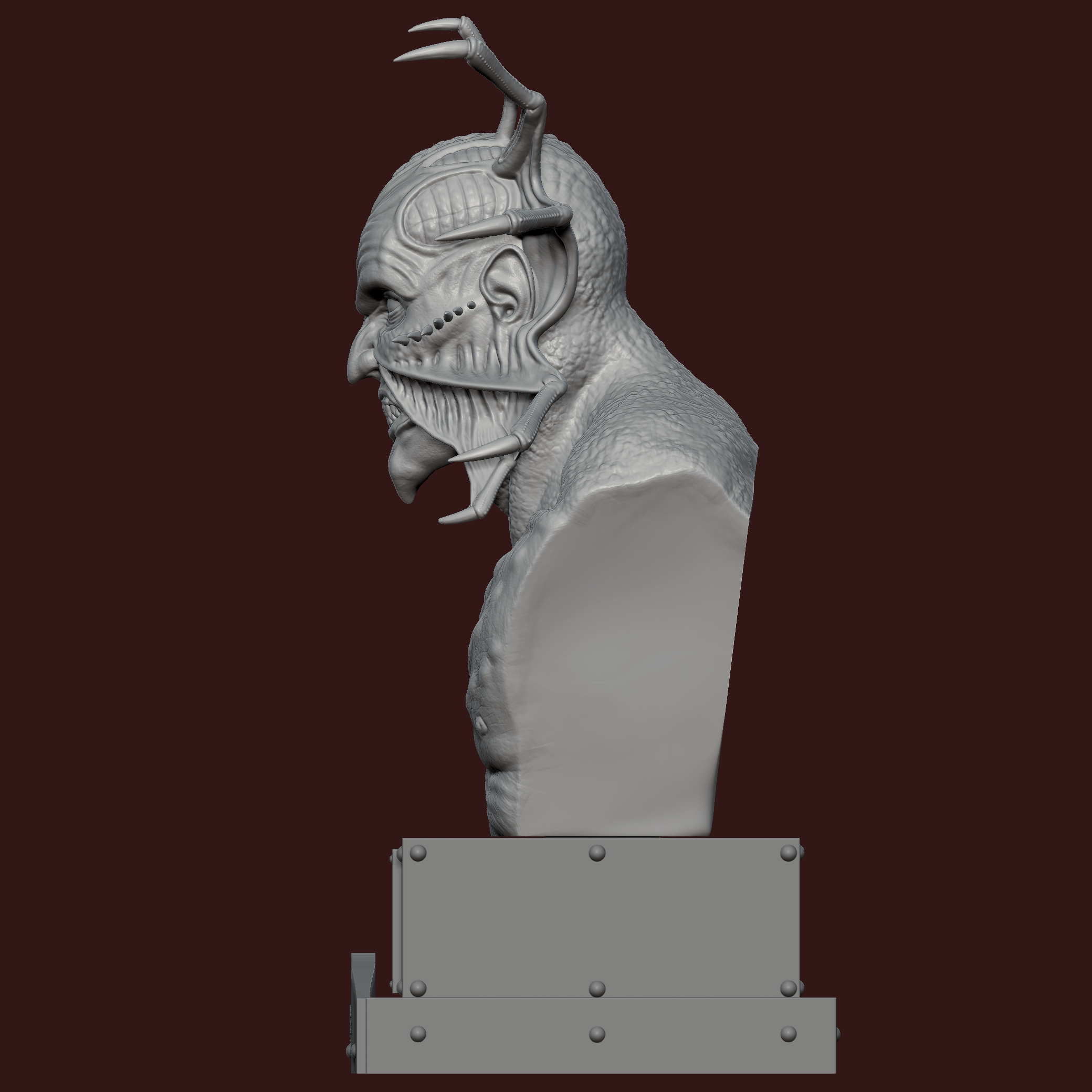 STL file Jeepers Creepers bust・3D printing model to download・Cults