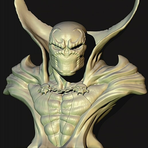 Download STL file Spawn Bust • 3D printing design ・ Cults