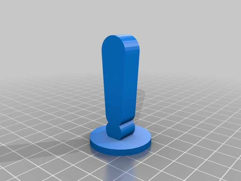 Free STL file Exclamation Mark Reminder Game Token・3D printer design to ...