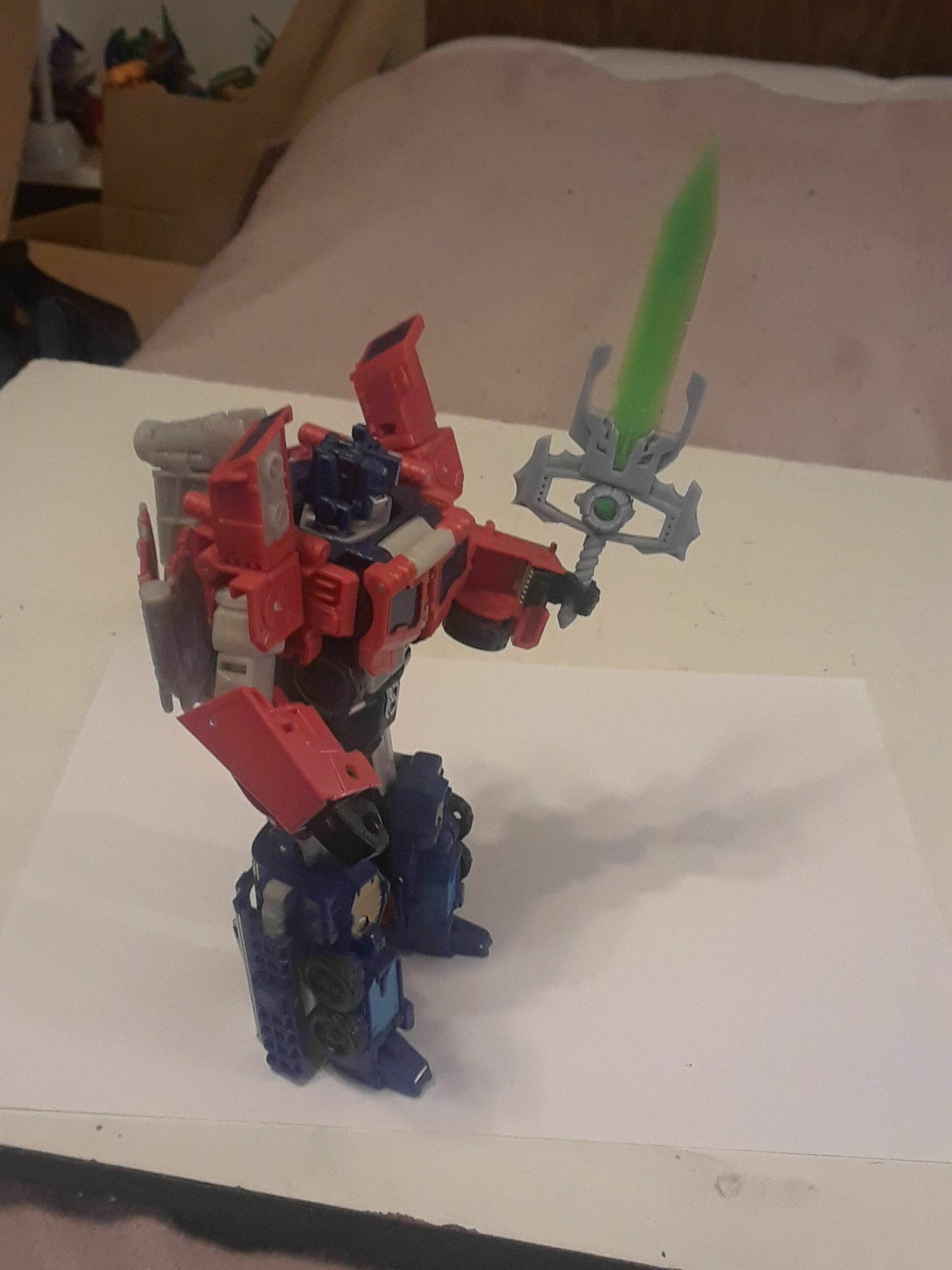 STL file Phelps3D Transformers Matrix Saber Sword Blade・Template to ...