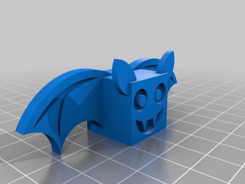 Free STL file Batty 3D Block Zoo 🦇・3D printable model to download・Cults