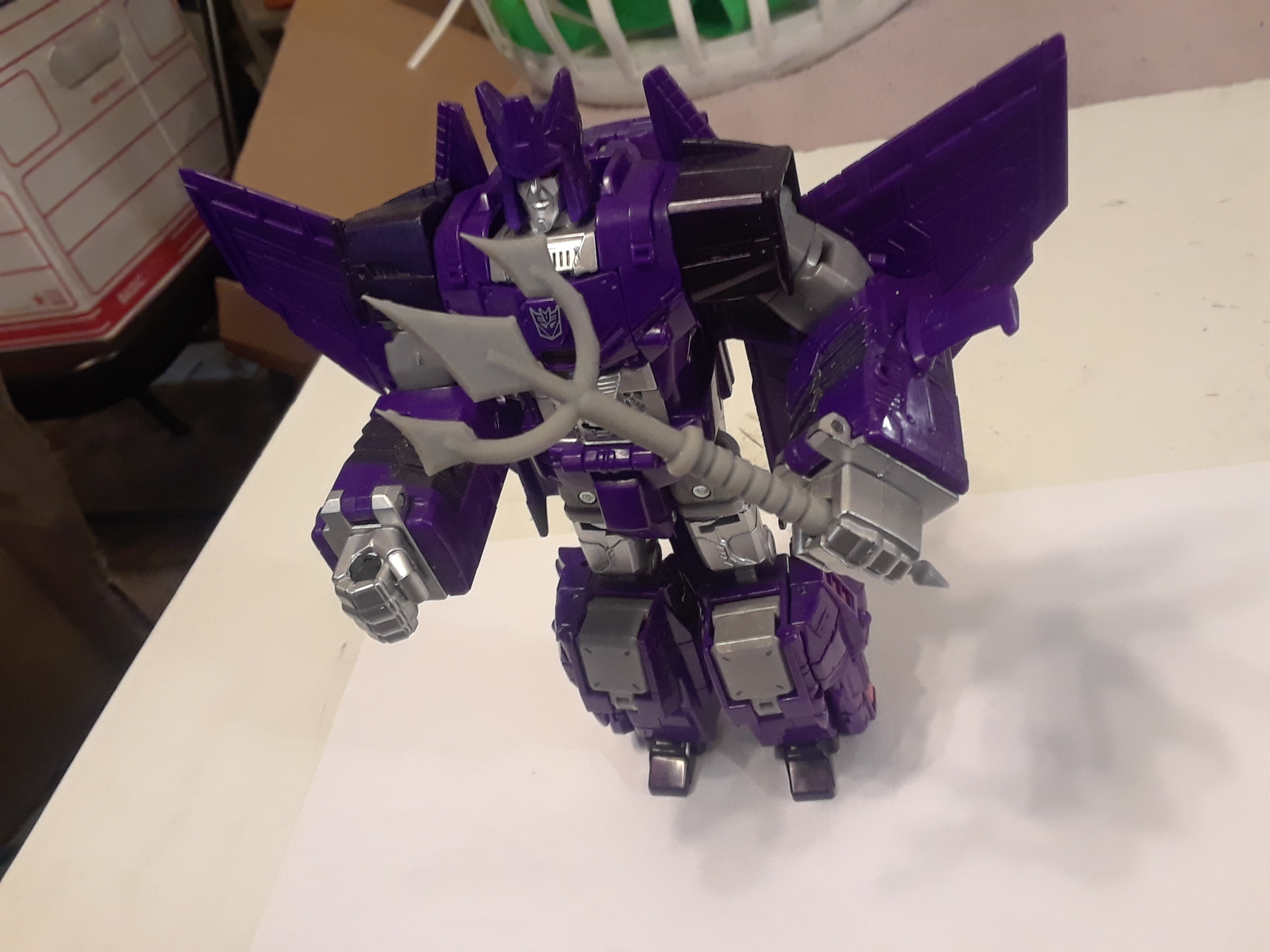Файл STL Phelps3D G1 Transformers Decepticon Octopunch Style Trident・3D ...