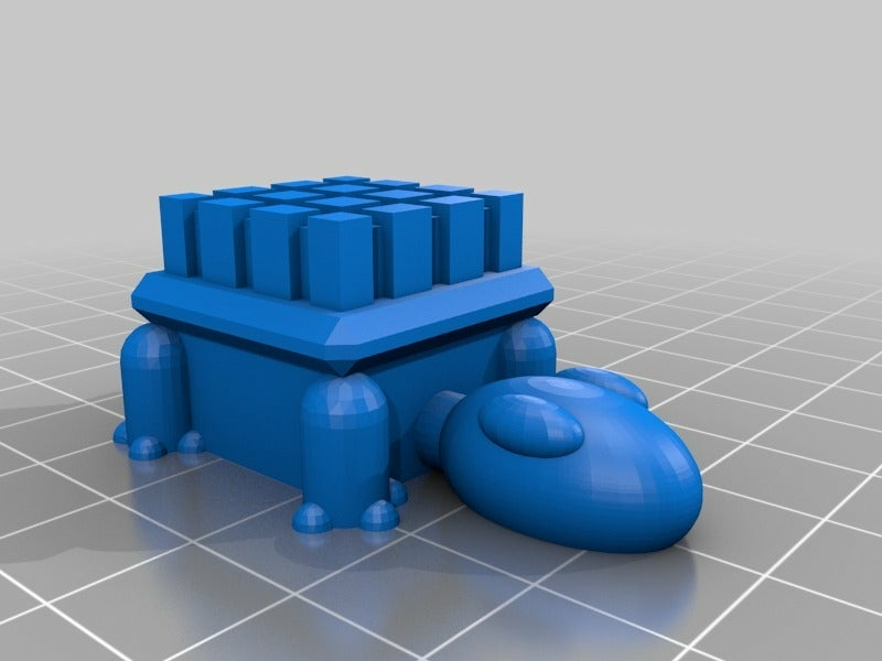 Free STL file Turtle 3D Block Zoo 🐢・3D printing design to download・Cults