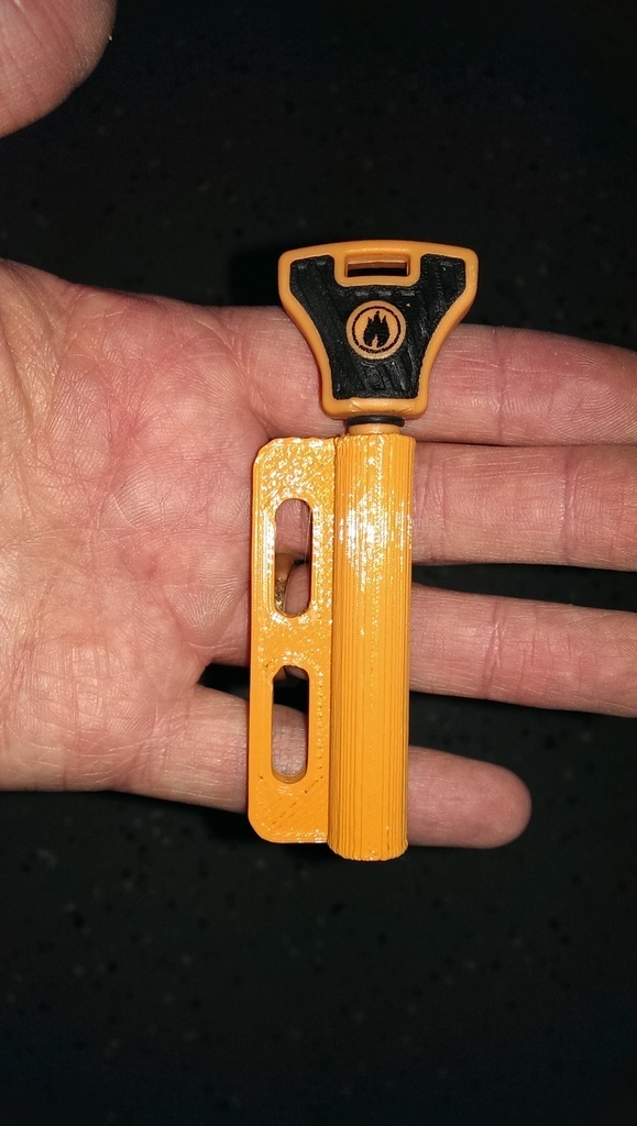 Free 3D file Ferro Rod Holder・3D printing model to download・Cults