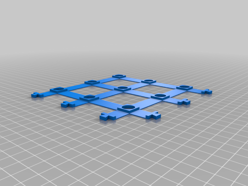 Free STL file Pixel WS2811 LED Matrix 2 Inch Spacing 🔧・3D print object ...