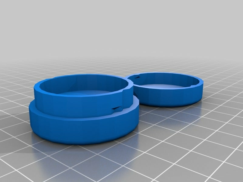 Free STL file Ring ZERO container (M)・3D printer design to download・Cults
