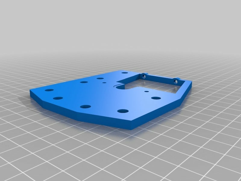 Free STL file Rigidbot Pico Bowden Plate. 🔧・Template to download and 3D ...
