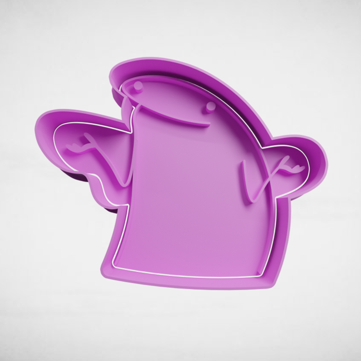 STL file Deformed confused 🍔・3D printing model to download・Cults