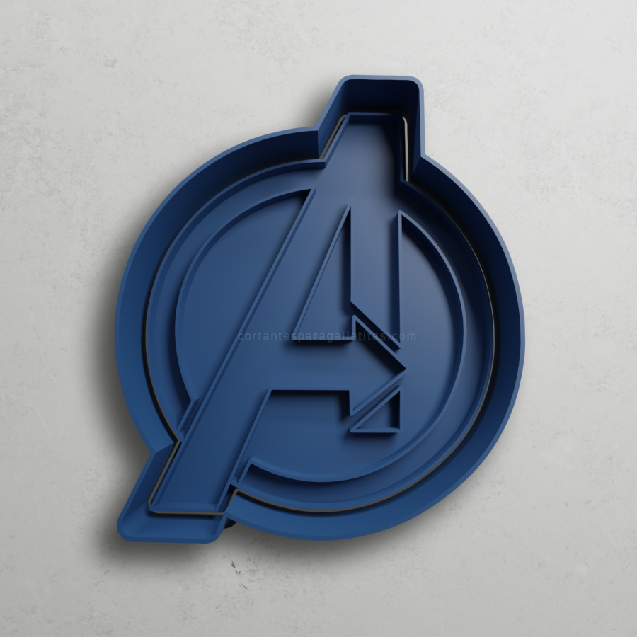 STL file Avengers Logo 🦸・3D print model to download・Cults