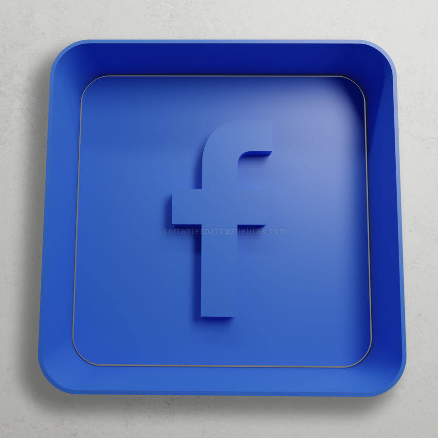 STL file Facebook 🏠・3D printable model to download・Cults