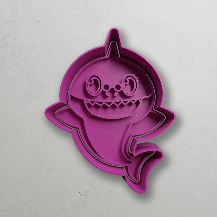 STL file Baby shark's grandmother・3D print design to download・Cults
