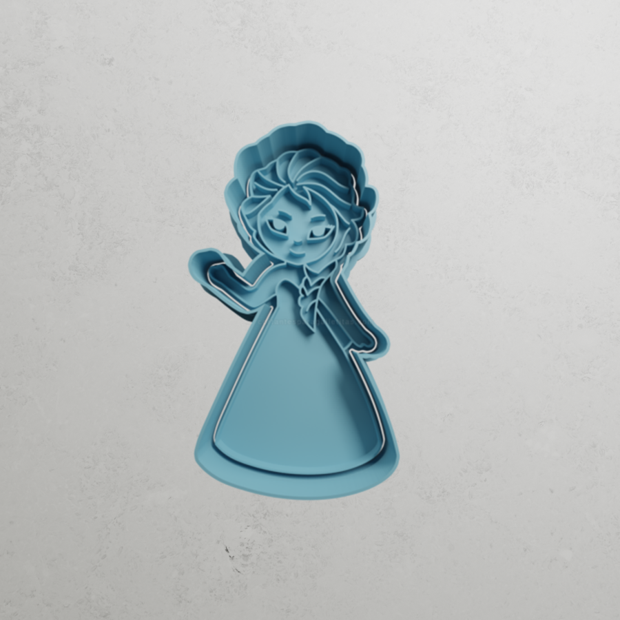 STL file Elsa from frozen・3D printing idea to download・Cults
