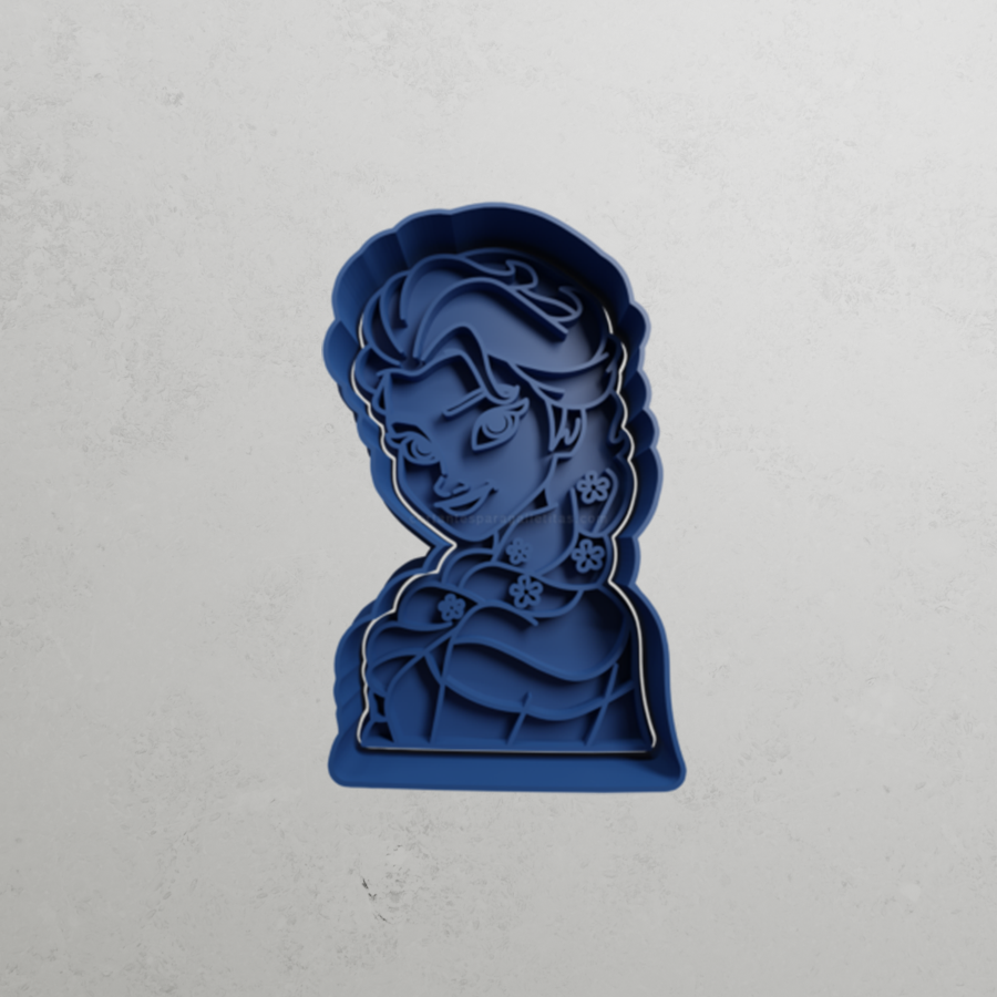 STL file Elsa from frozen・3D printing idea to download・Cults