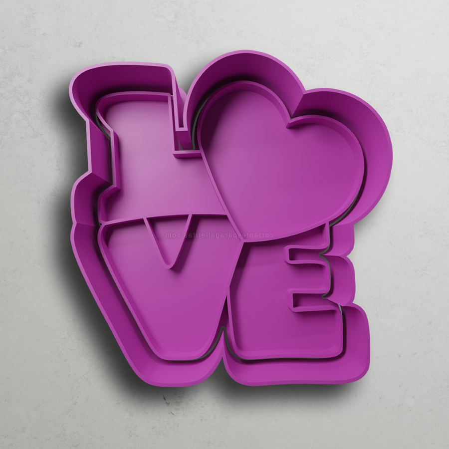 STL file Love letters・3D printing idea to download・Cults