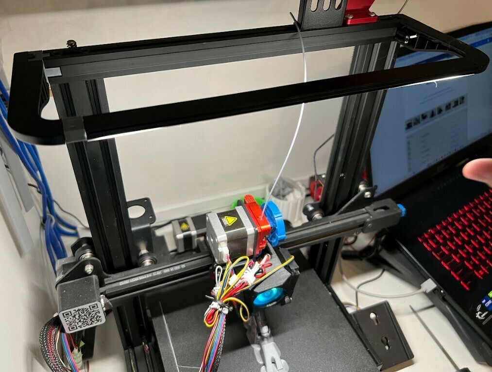 Free 3D file ender 3 stock light mod direct drive extrusion 🔧・3D print ...