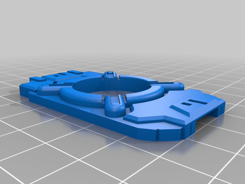 Free STL file Halo Cortana Chip - Neopixel USB Remix・Object to download ...