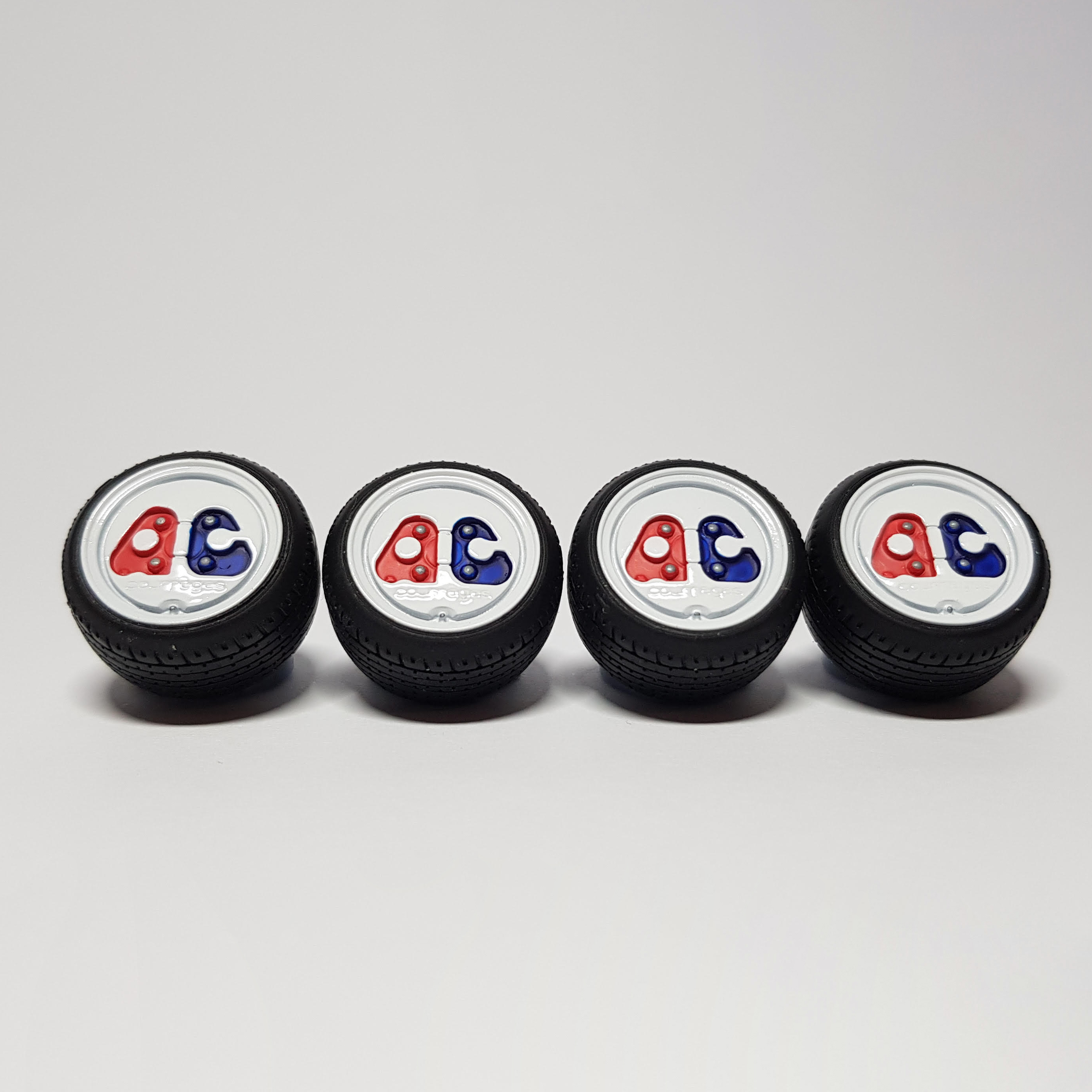 STL file Classic wheels - AC Courrèges style - wheel set for scale ...