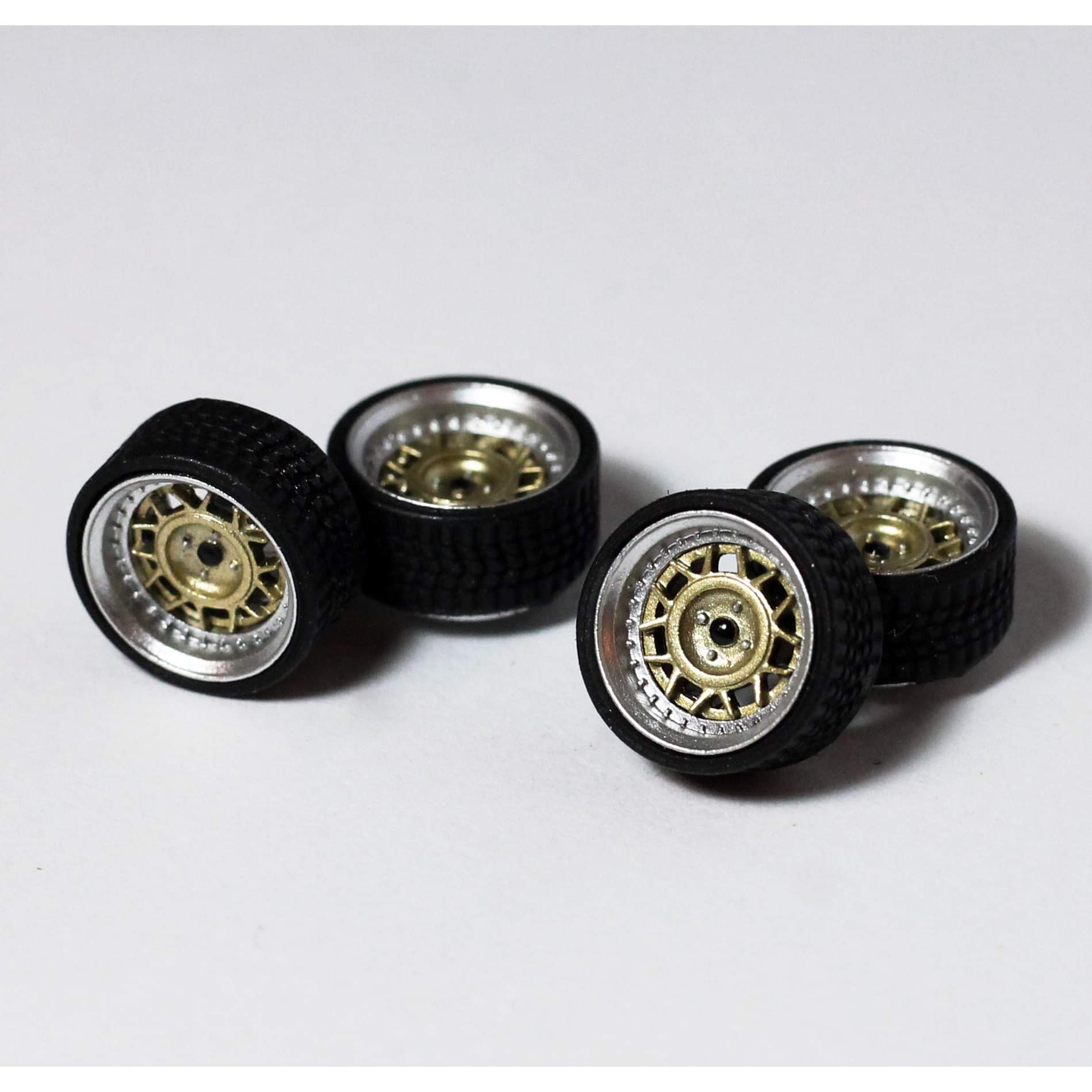 3D printer Custom wheels - VW Snowflake 3pc - wheel set for scale ...