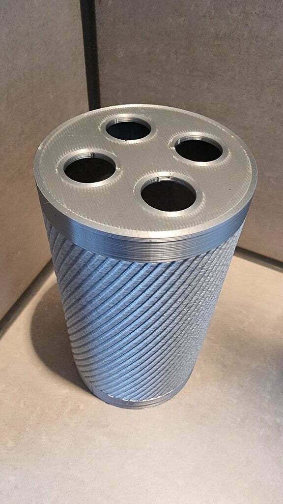 Free STL file Stylish Toothbrush Cup・Template to download and 3D print ...
