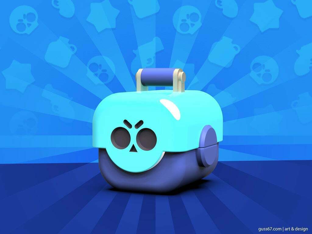 Free STL file Brawl Box | Brawl Stars・3D print design to download・Cults