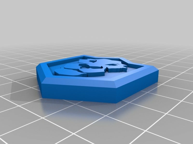 Free STL file Ad Finem - Badge | Clash Royale・3D printable design to ...